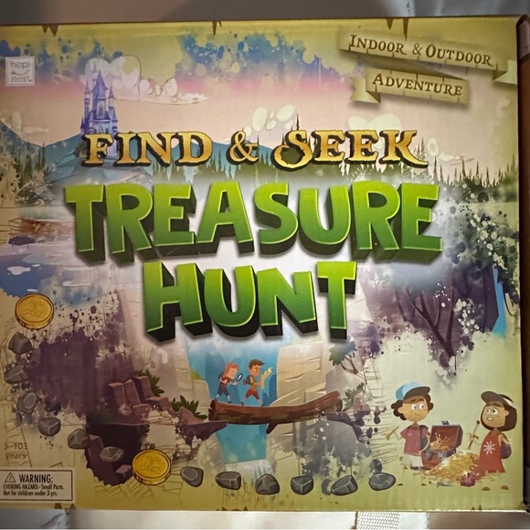 Games | Find And Seek Treasure Hunt Family Indoor Outdoor Scavenger ...